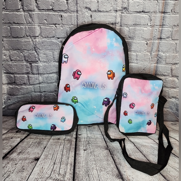 Other | Among Us Backpack Set | Poshmark
